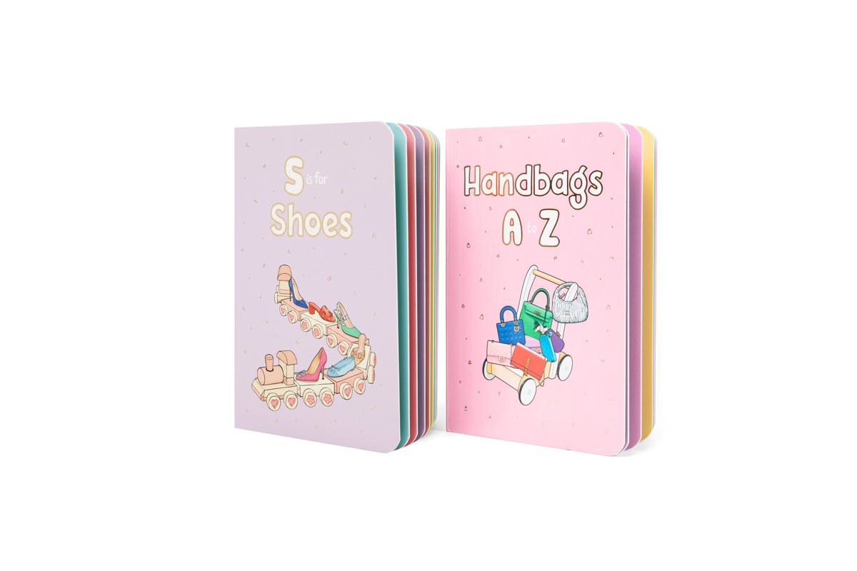 Luxury ABC Designer Fashion Book Set for Kids | Little Fancy Books